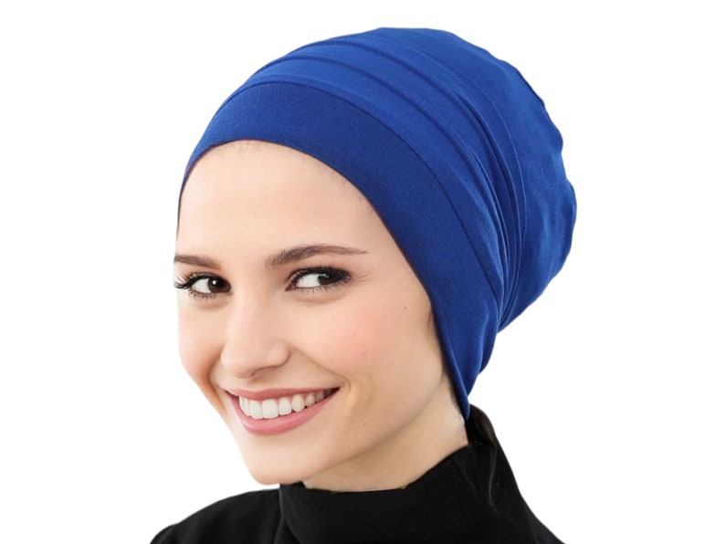 Soft Chemo Cap Headwear for Women | Simple Snood Hat for Chemo | Cancer ...