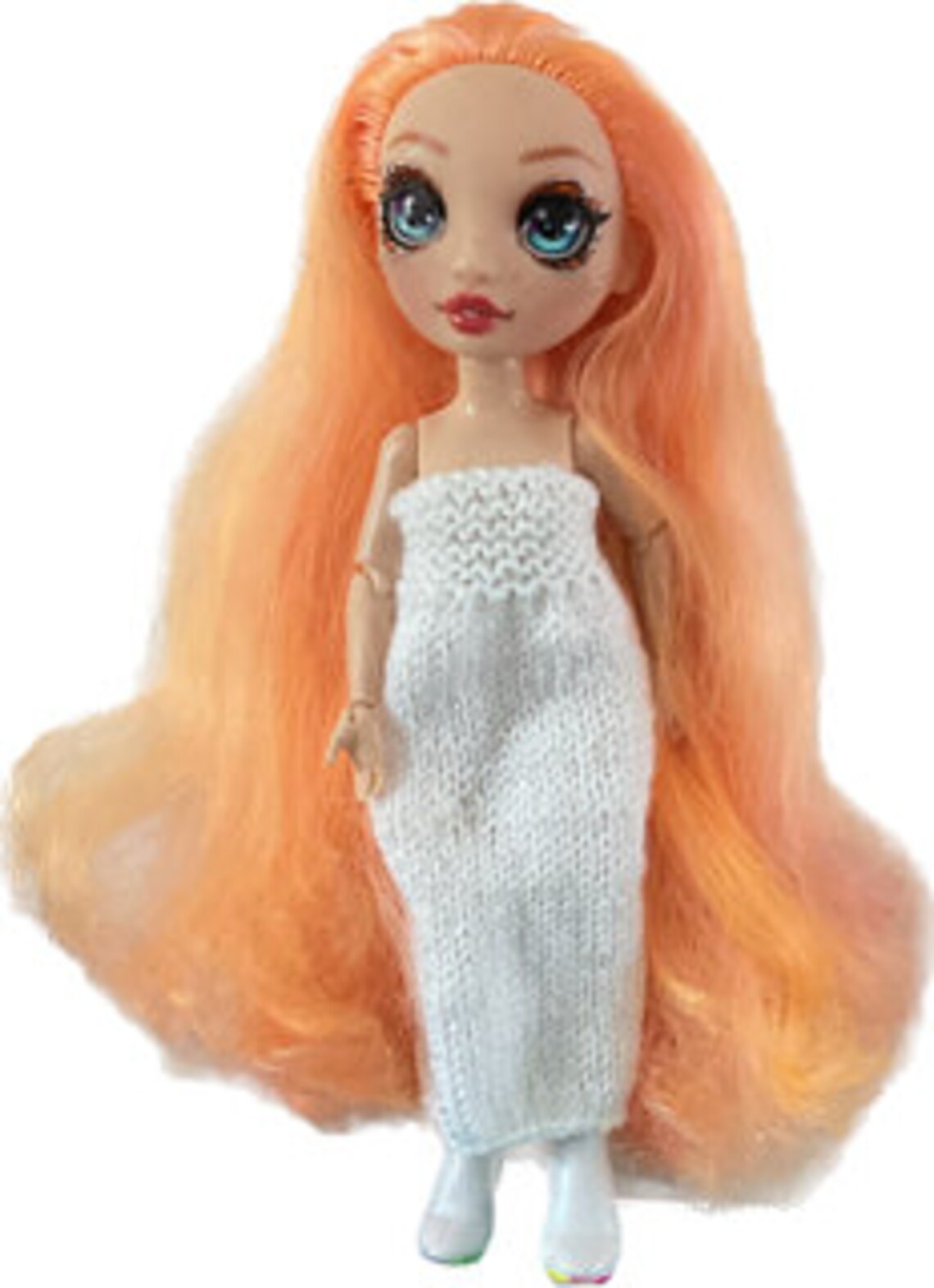 Rainbow High Dress Knitting Pattern Dress - Etsy