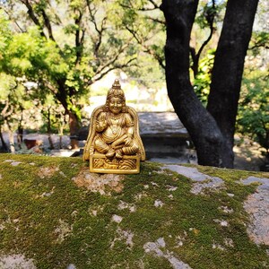 Kuber Maharaj 11 CM, Brass Kubera Statue. Kuber Statue, Sitting Kuvera ...