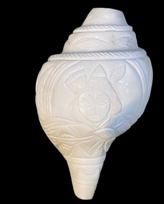 Puja Conch Shell You Have to Blow Into This Shell It Makes a | Etsy