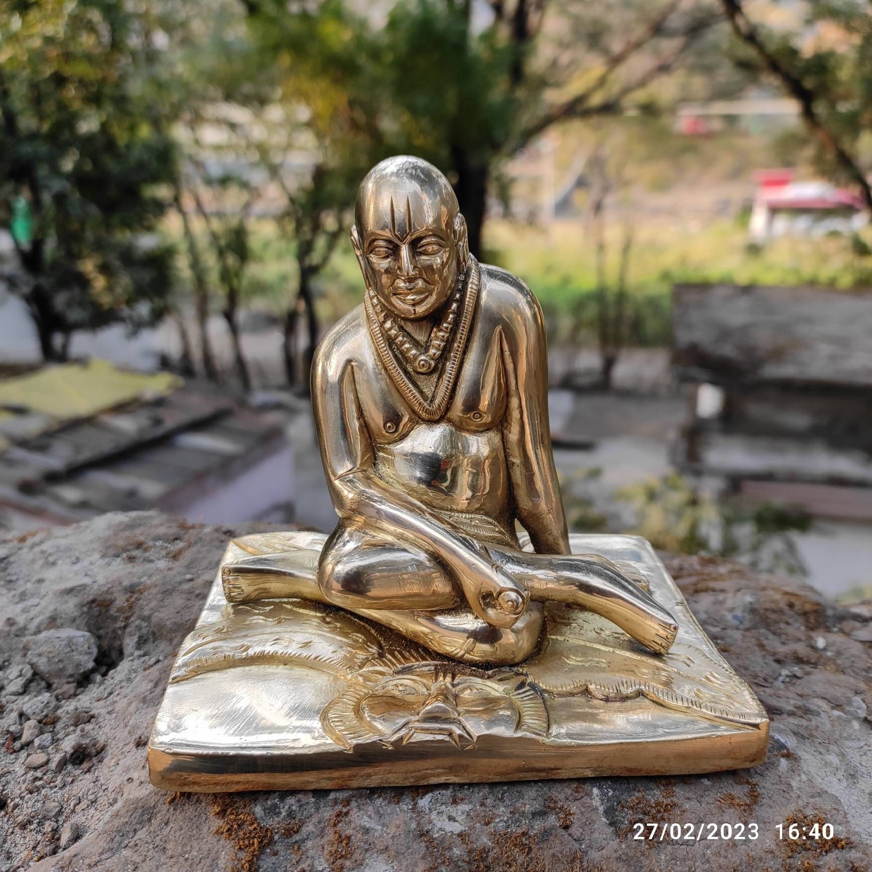 Swami Samarth Handmade Brass Idol Goddess Brass Statue - Etsy