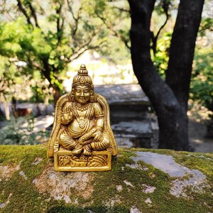 Kuber Maharaj 11 CM, Brass Kubera Statue. Kuber Statue, Sitting Kuvera ...