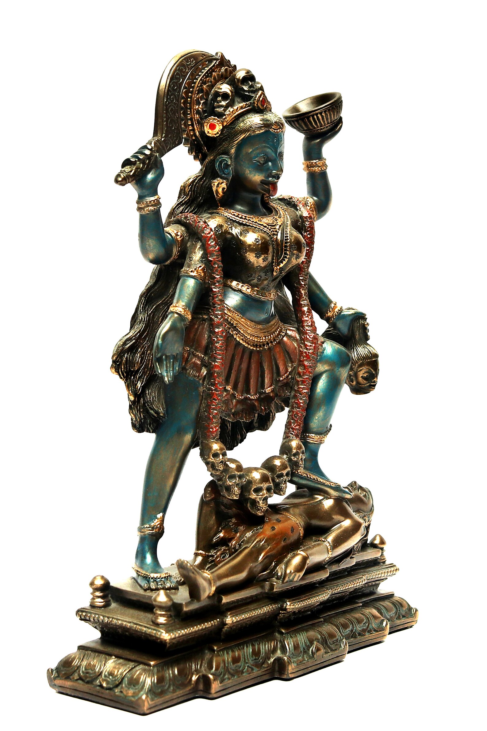 Kali Statue Göttin Kali Statue 75 Parvati Durga | Etsy