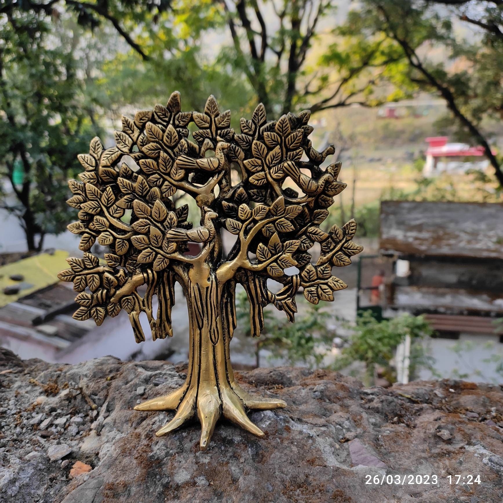 Brass Tree of Life With Roots Intricate Design Bodhi Tree - Etsy