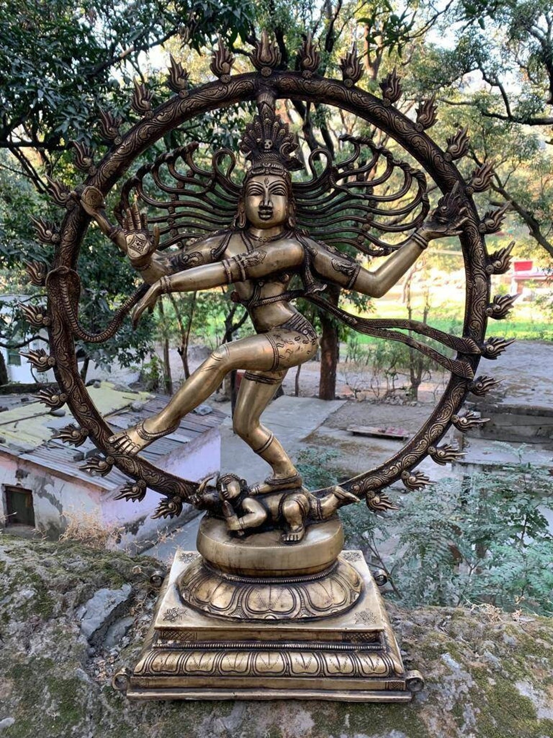 Dancing Shiva Nataraja Statue Shiva Statue 32/80 CM - Etsy