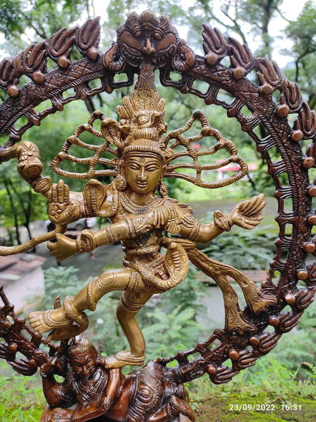 Brass Nataraja Statue, Dancing Shiva, Nataraja Statue, 40 Cm, Big Large Brass Nataraja Idol ...