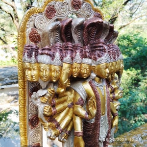 Brass Vishnu Vishwaroop Vishnu Tirupati Balaji Vishnu Murty Cosmic ...