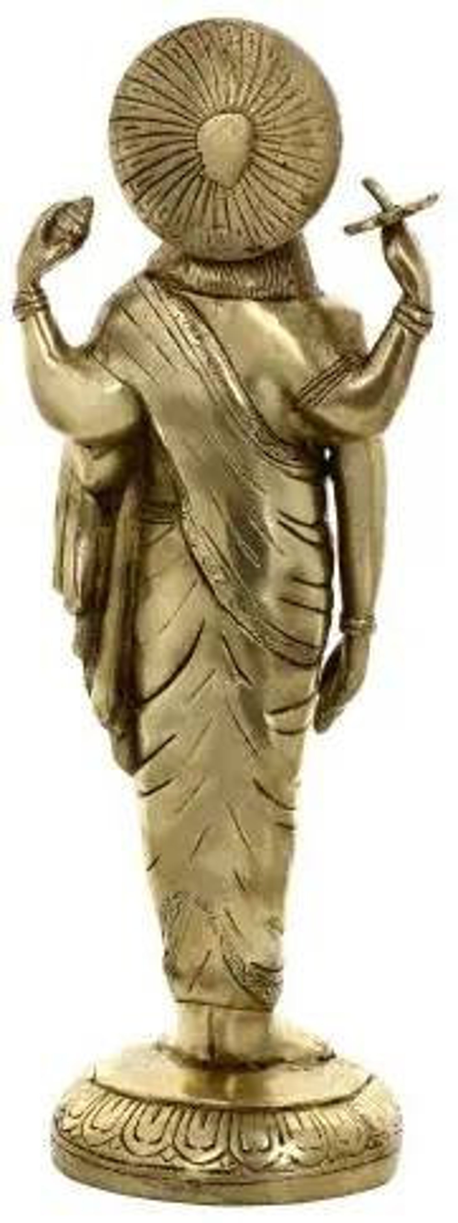 Brass Dhanvantari Statue 30 CM Ayurveda God Lord Dhanvantary - Etsy