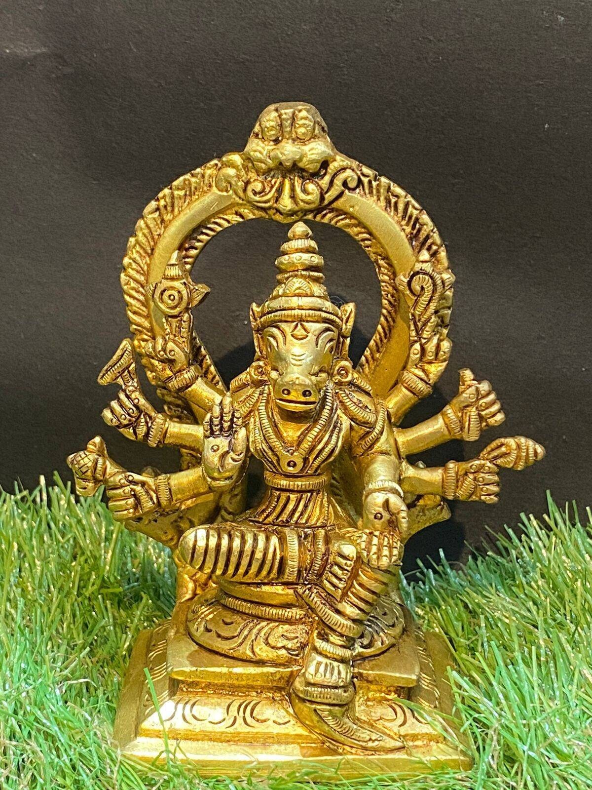 Home Décor Home & Living Varahi Amman or Varahi Lakshmi Pooja idol Lord ...