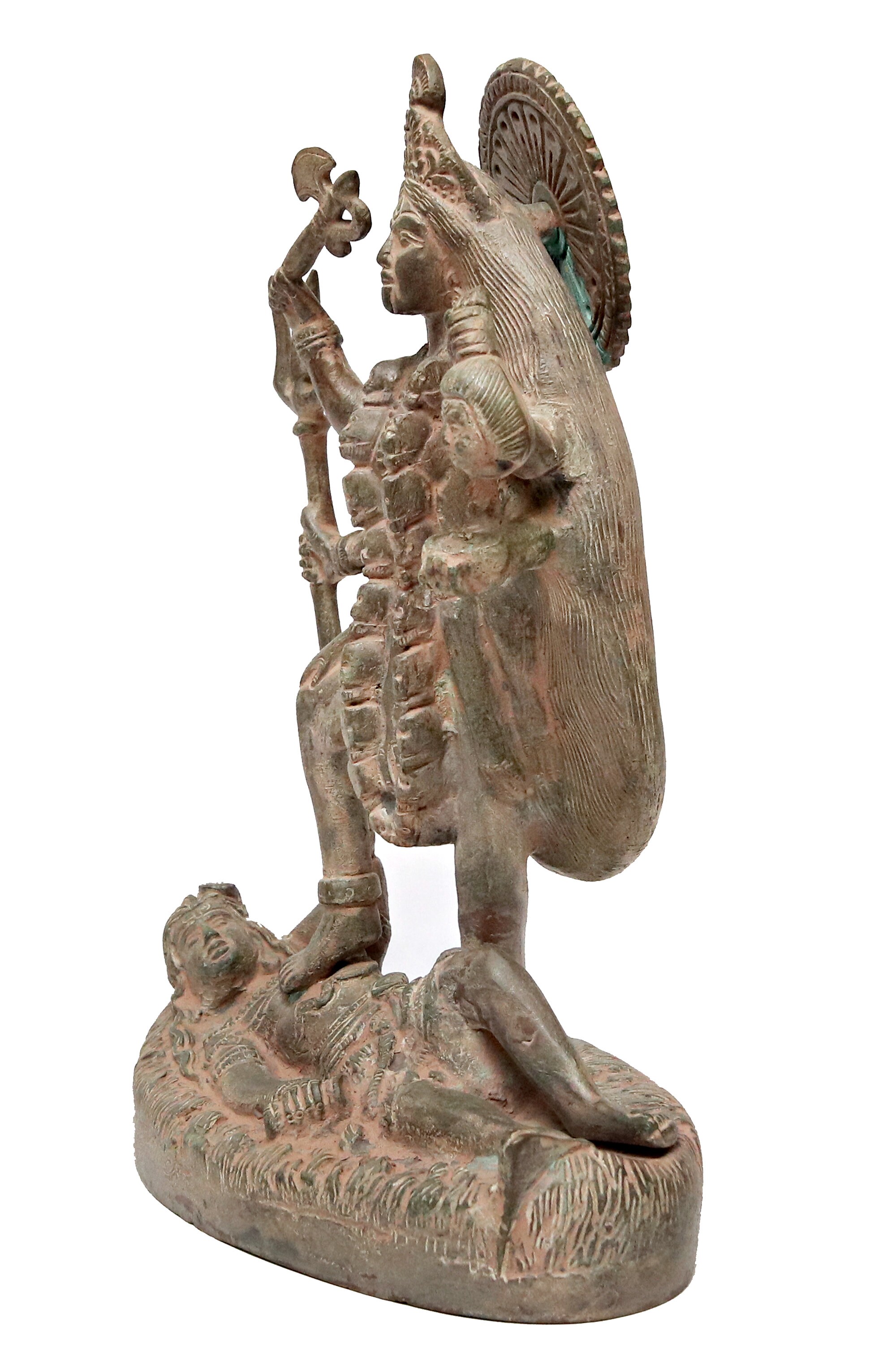 Kali Ma Brass Statue Kali Statue Goddess Kali Statue 25cm | Etsy