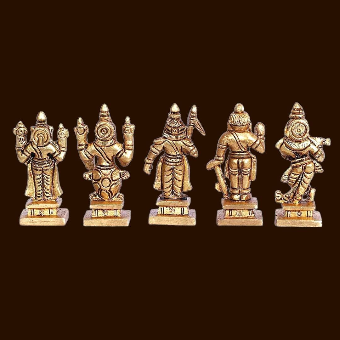 Vishnu Dashavatar Set Brass Handmadebset of Ten Incarnations - Etsy