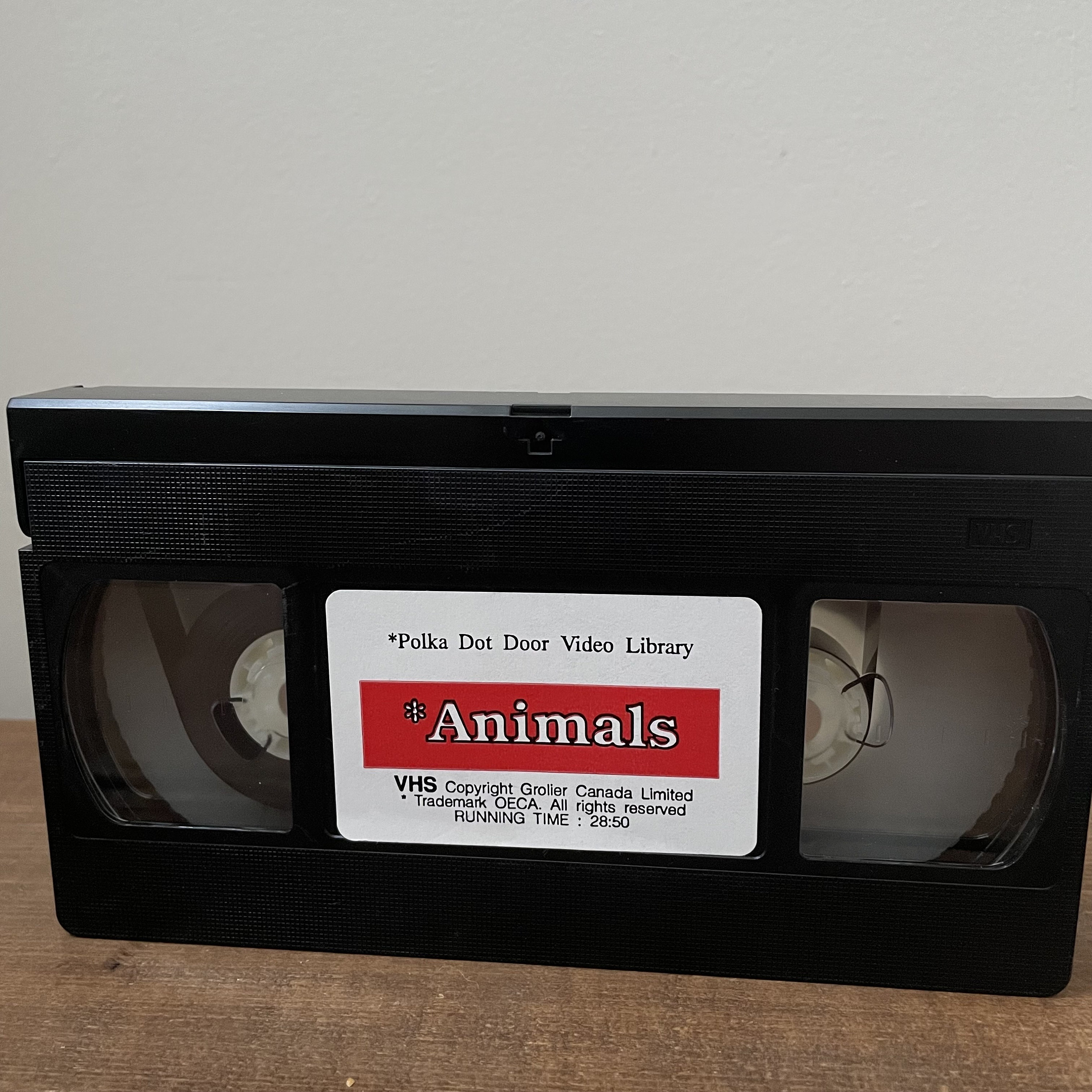 Polka Dot Door Animals VHS Video Tape TVO Ontario Canadian TV Show Rare ...