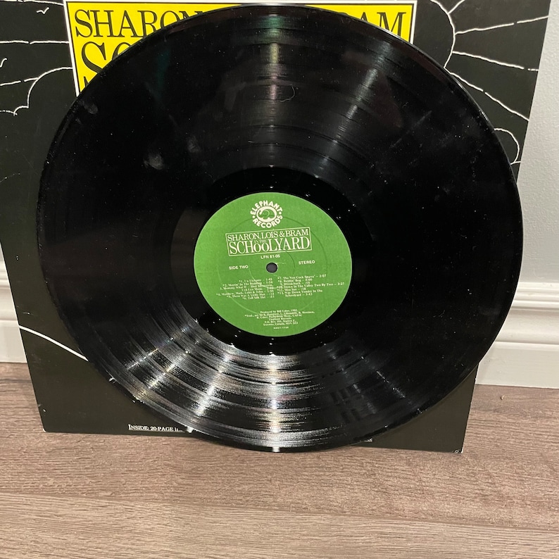 Sharon Lois and Bram in the School Yard Vinyl Record LP - Etsy