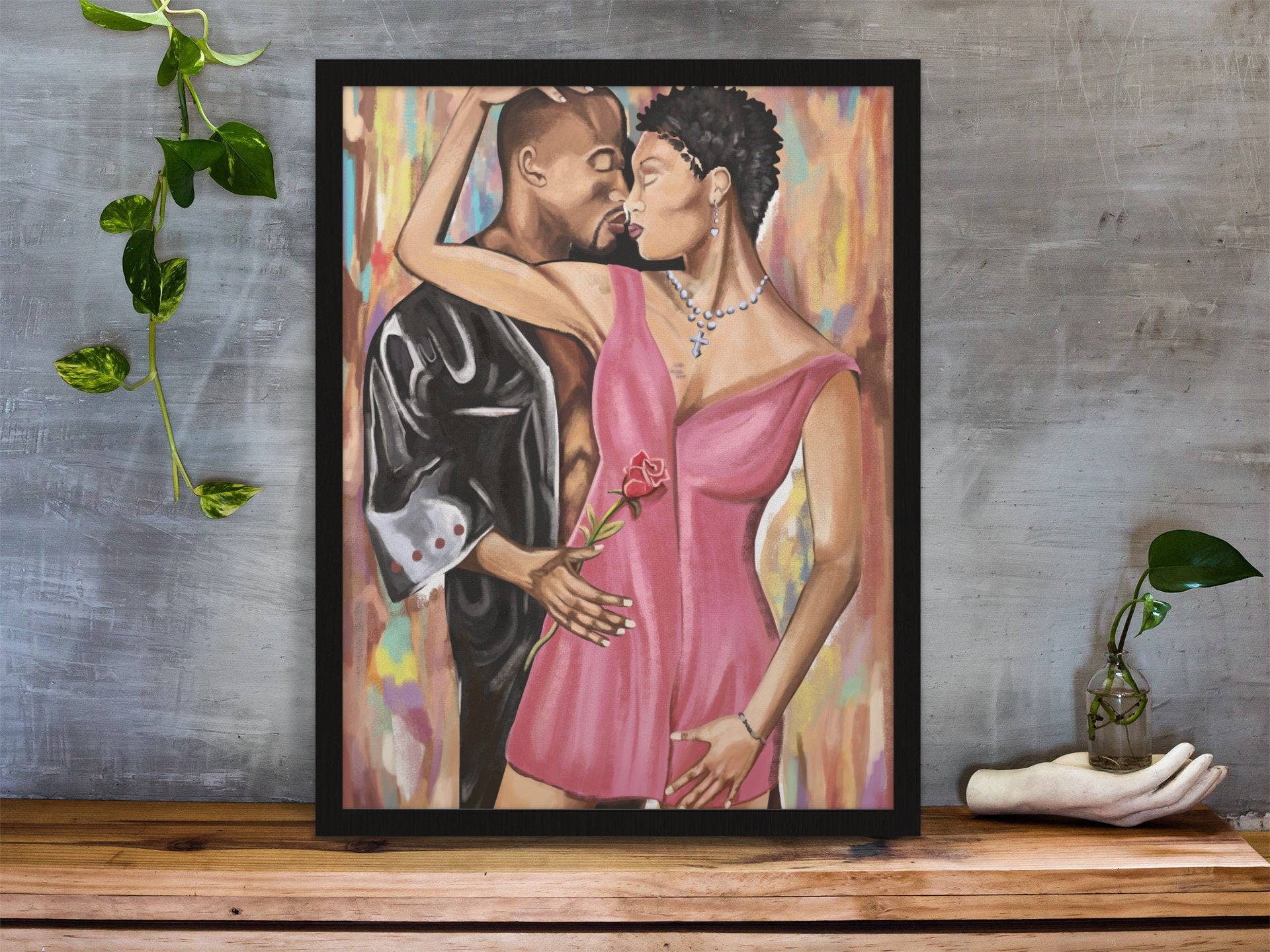 African American Romance Art