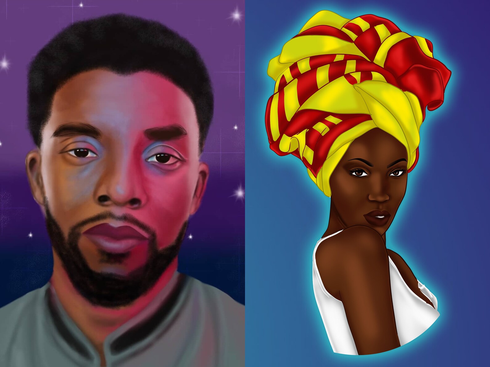 African American Art, Illustrator for Hire, Black Love Art, Black ...