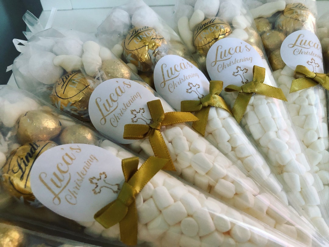 Luxury Lindor / Ferrero Rocher Gold, Silver, Pink or Blue Sweet Cone ...
