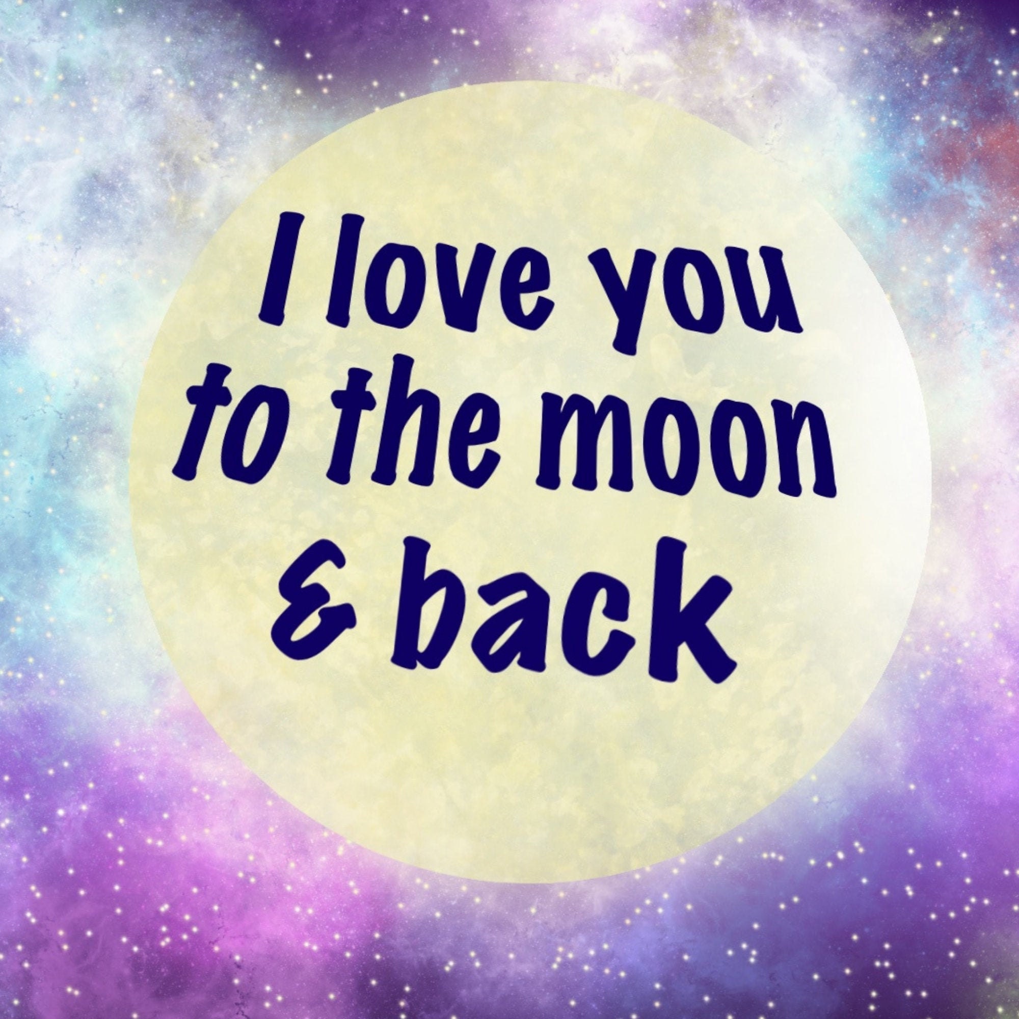 Space themed postcards cute sayings digital downloads | Etsy