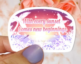 New Beginning Decal - Etsy