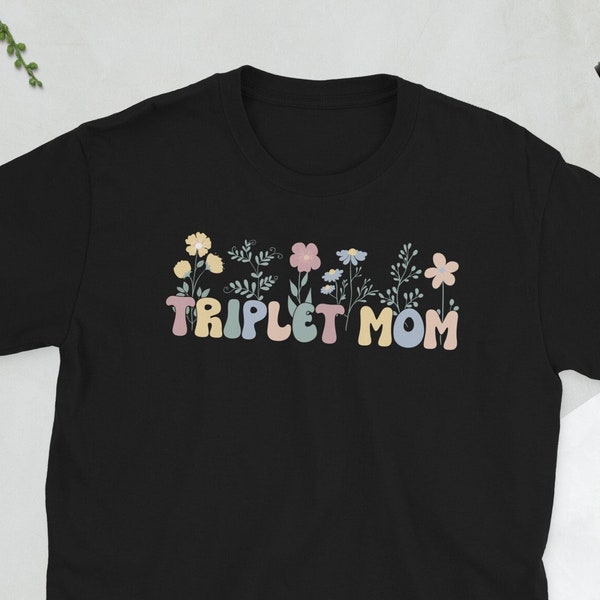 Triplet Mom Shirt - Etsy
