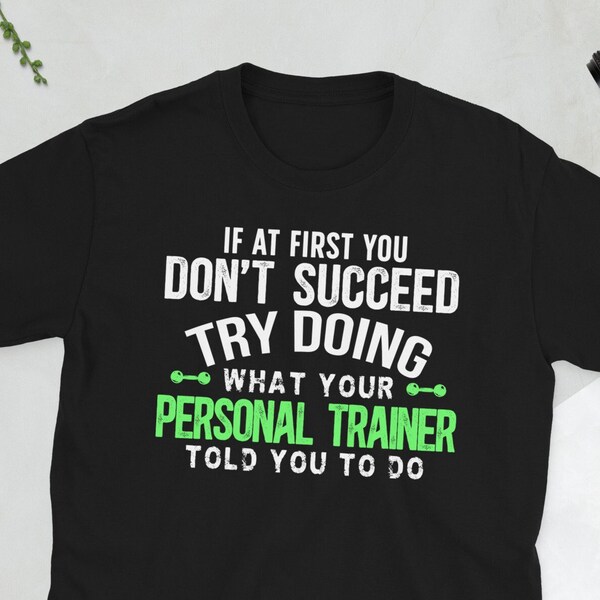 Gym Trainer Shirt - Etsy