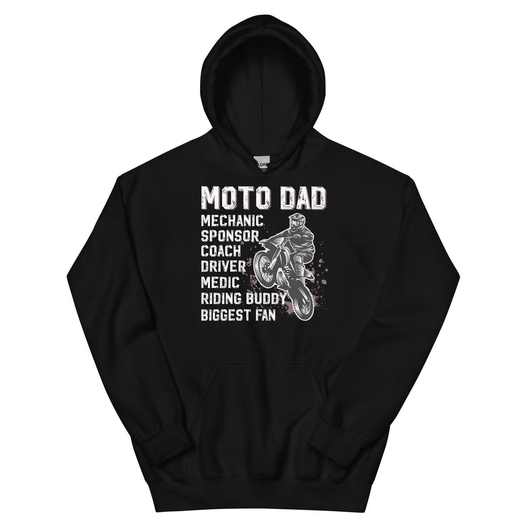 Motocross Dad of A Motocross Rider Father Gifts Unisex Hoodie - Etsy