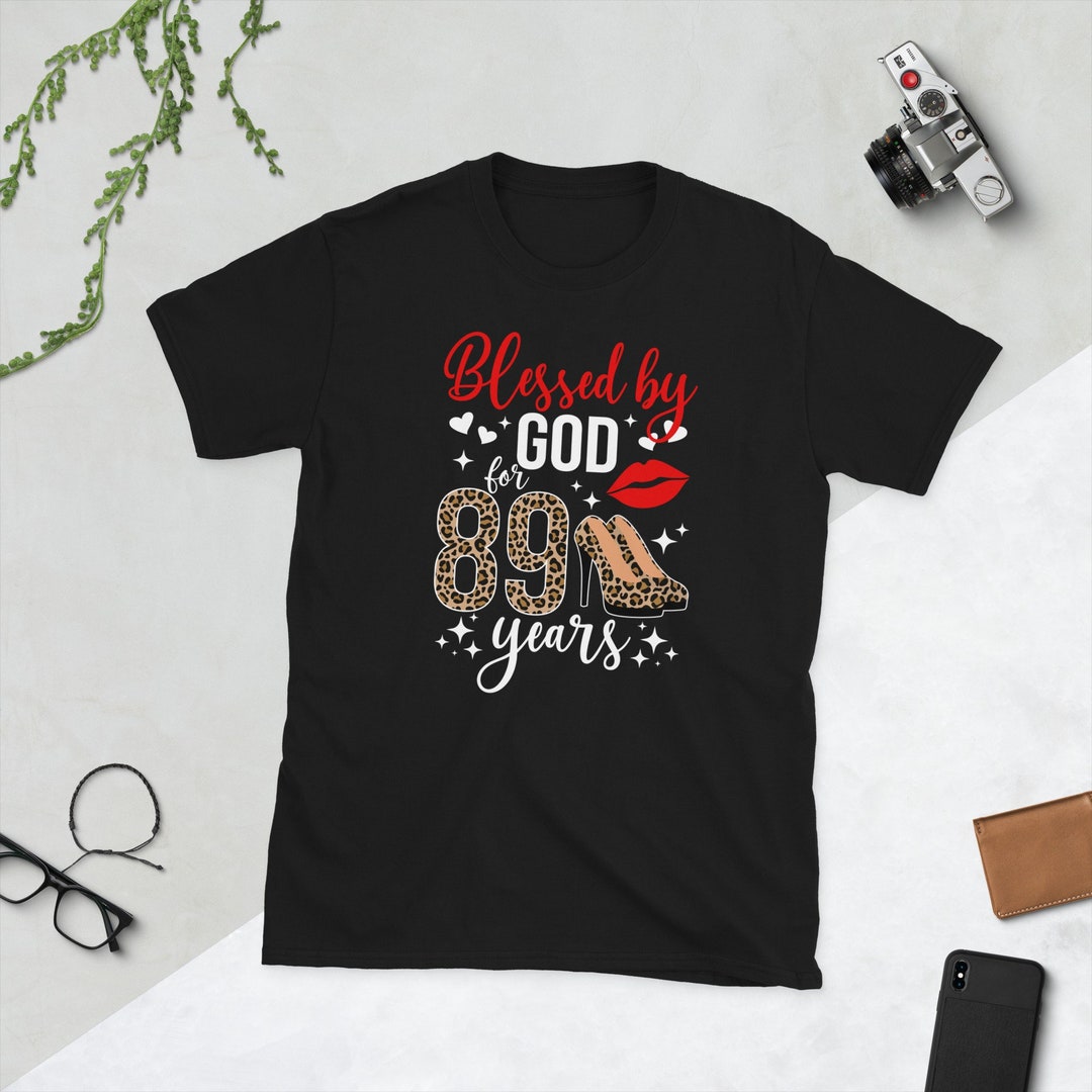 Happy 89th Bday It's My 89th Birthday 89 Year Old Unisex T-shirt - Etsy