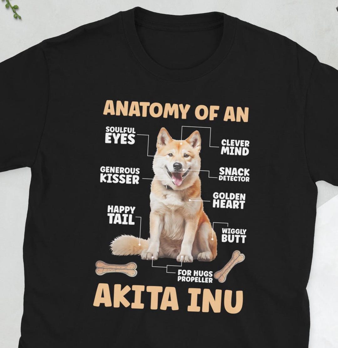 Akita Inu Owner Akita Inu Lover Akita Inu Gifts Unisex T-shirt - Etsy