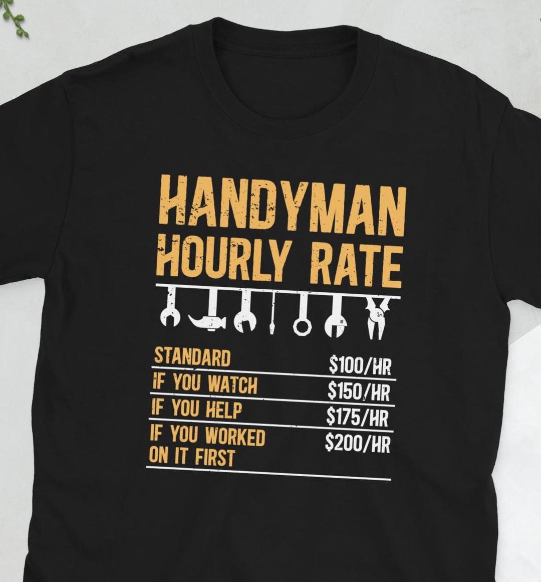 Handyman Repairman Handymen Funny Handyman Gifts Unisex T-shirt - Etsy