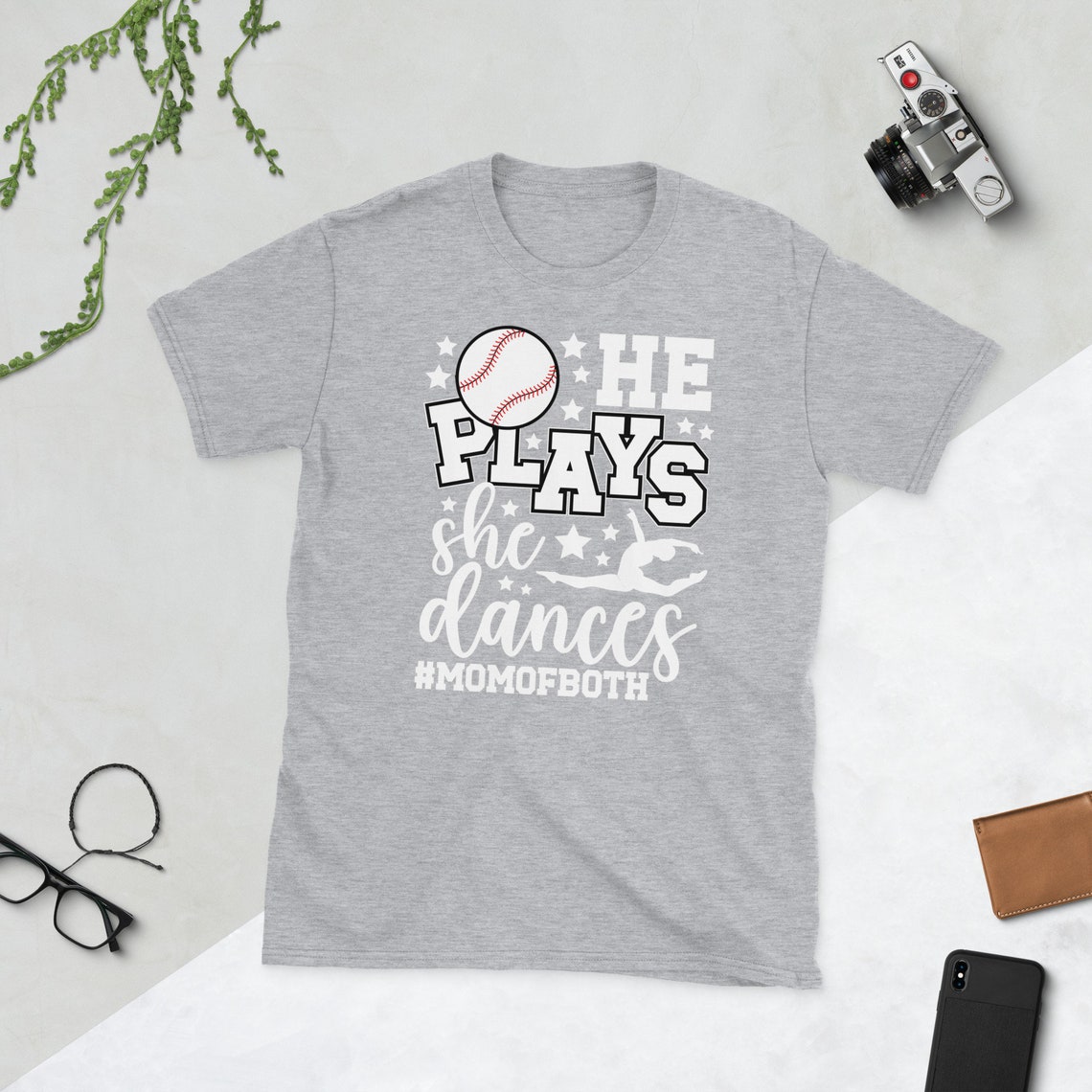 Baseball and Dance Mom Baseball and Dancing Mom Unisex T-shirt - Etsy