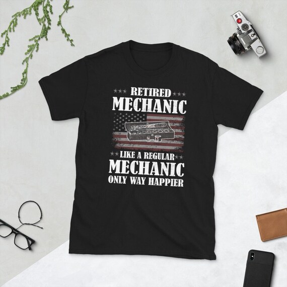 Funny Retired Mechanic Retirement Party Gifts Unisex T-shirt | Etsy