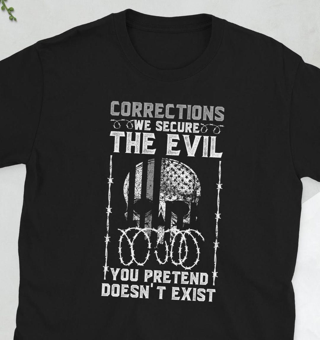 Best Corrections Officer Correctional Officer Gift Unisex T-shirt - Etsy