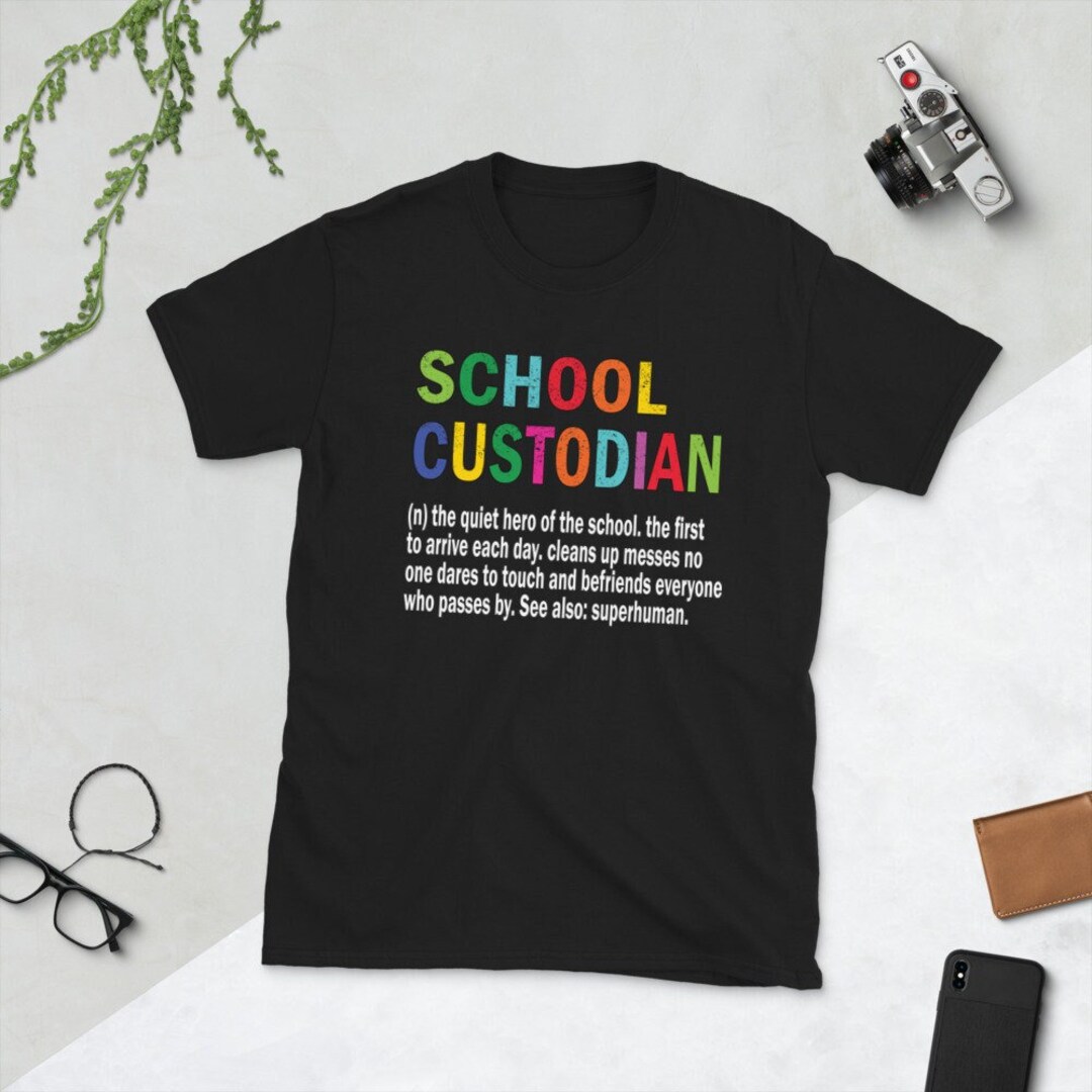 School Custodian Squad School Janitor Appreciation Unisex T-shirt - Etsy