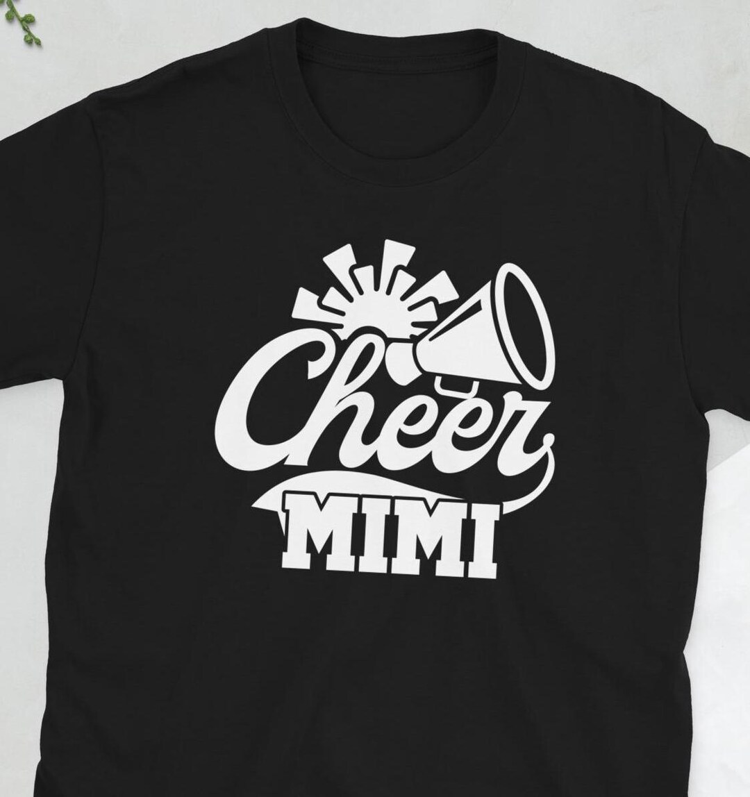 Proud Cheer Mimi of A Cheerleader Mimi Gifts Unisex T-shirt - Etsy