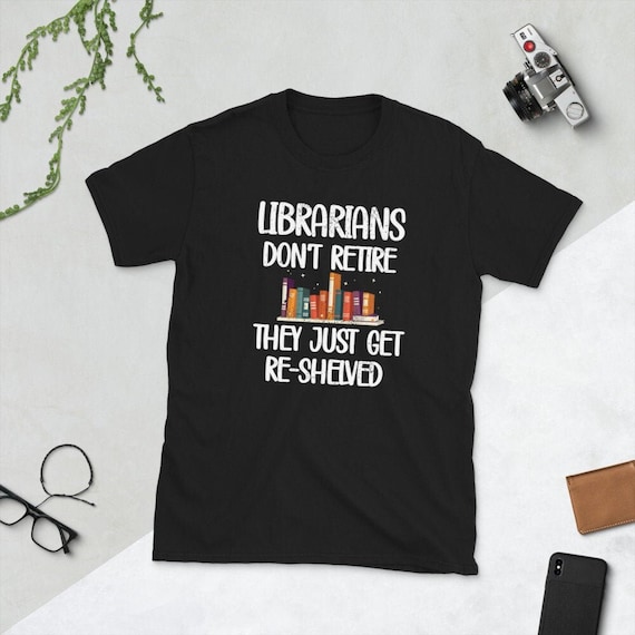 Retired Librarian Retirement Gifts Library Books Unisex - Etsy