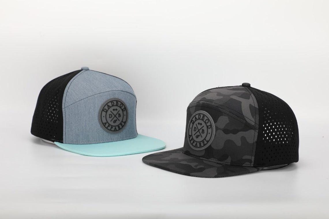 Premium Active 6-panel Logo Hat (multicam Black) - Athletic Hat for Dad ...