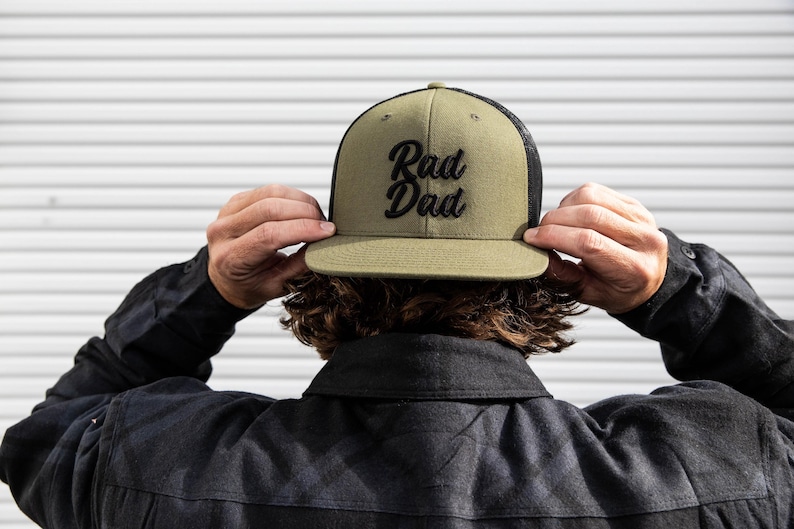 Rad Dad Snapback Hat - Etsy