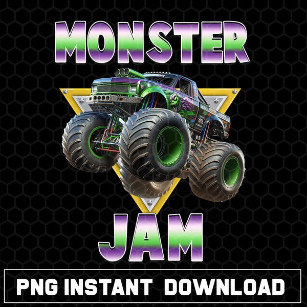 Monster Jam Svg - Etsy