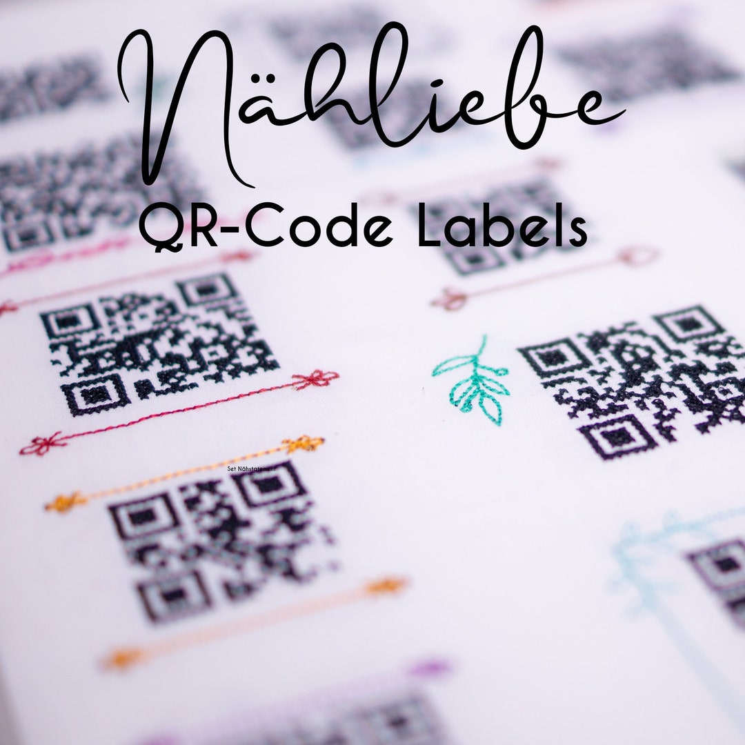Embroidery Qr Code at Danita Foster blog