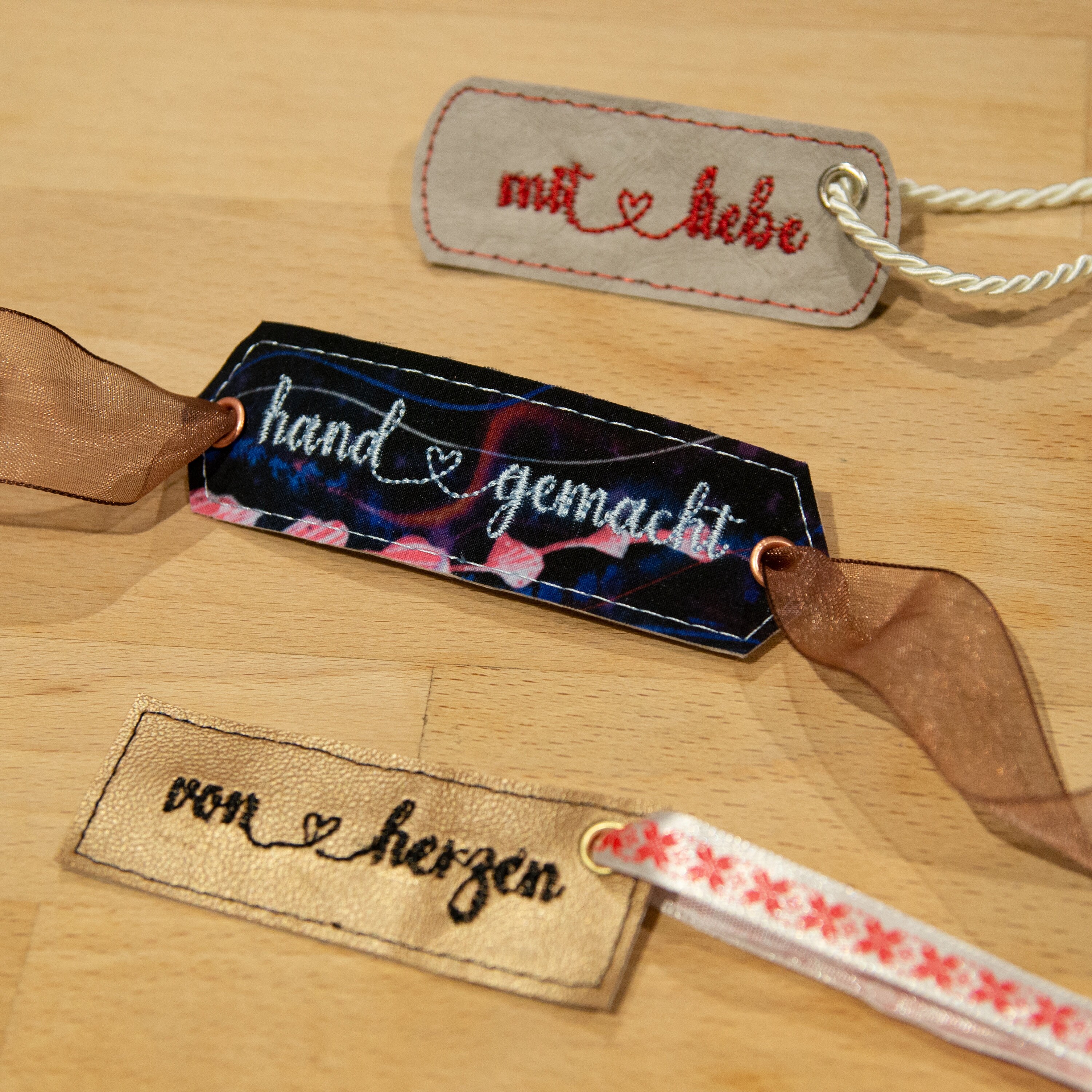 In-the-hoop Labels XXL Labels Embroidery File Set Signature - Etsy UK