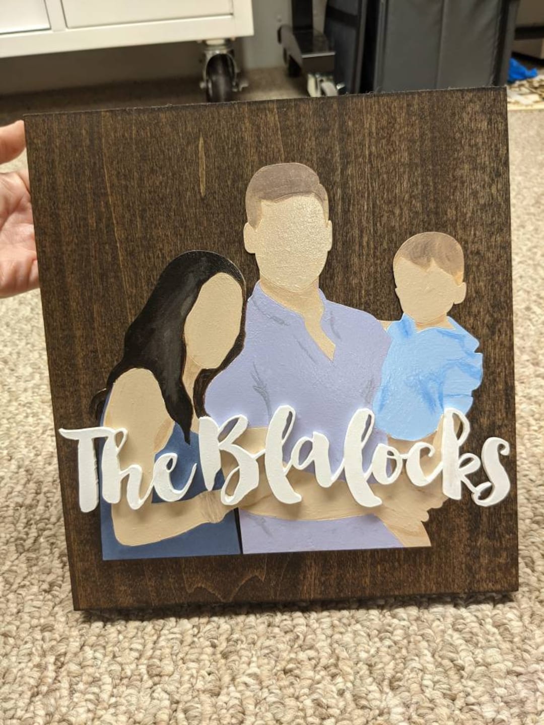 Laser Cut Portrait 2 Layers - Etsy