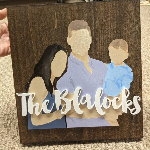 Laser Cut Portrait - Etsy