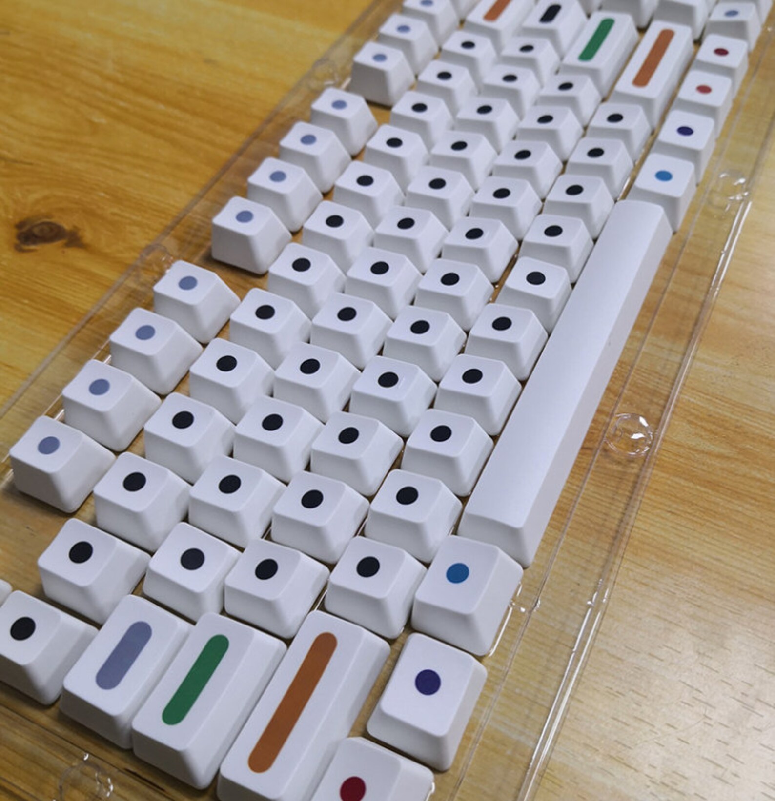 Dot Keycaps set OEM Artisan Keycap set Custom Cherry MX | Etsy