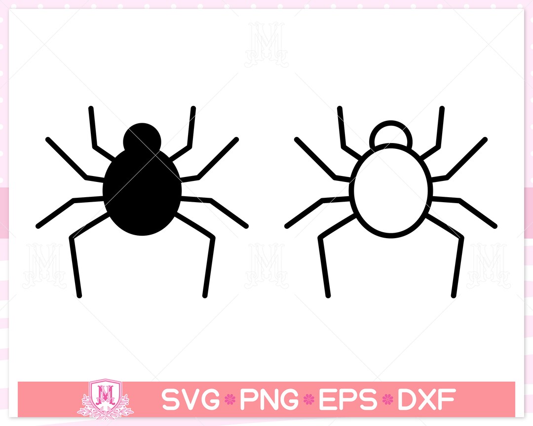 Spider Svg File, Animal Svg, Spider Web Svg, Spider Svg, Spider Eps ...