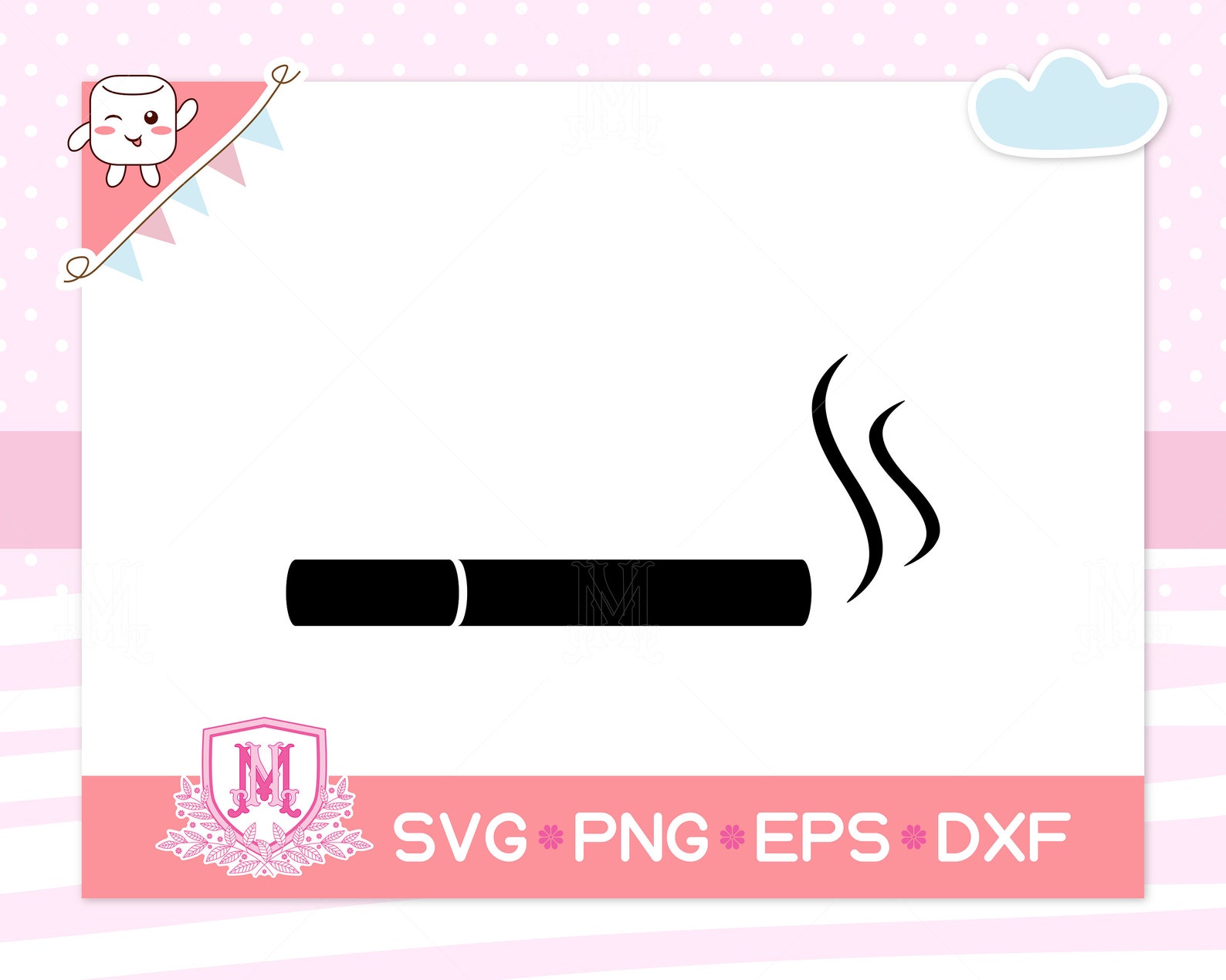 Cigarette Svg File Tobacco Svg Smoke Svg Smoking Svg - Etsy