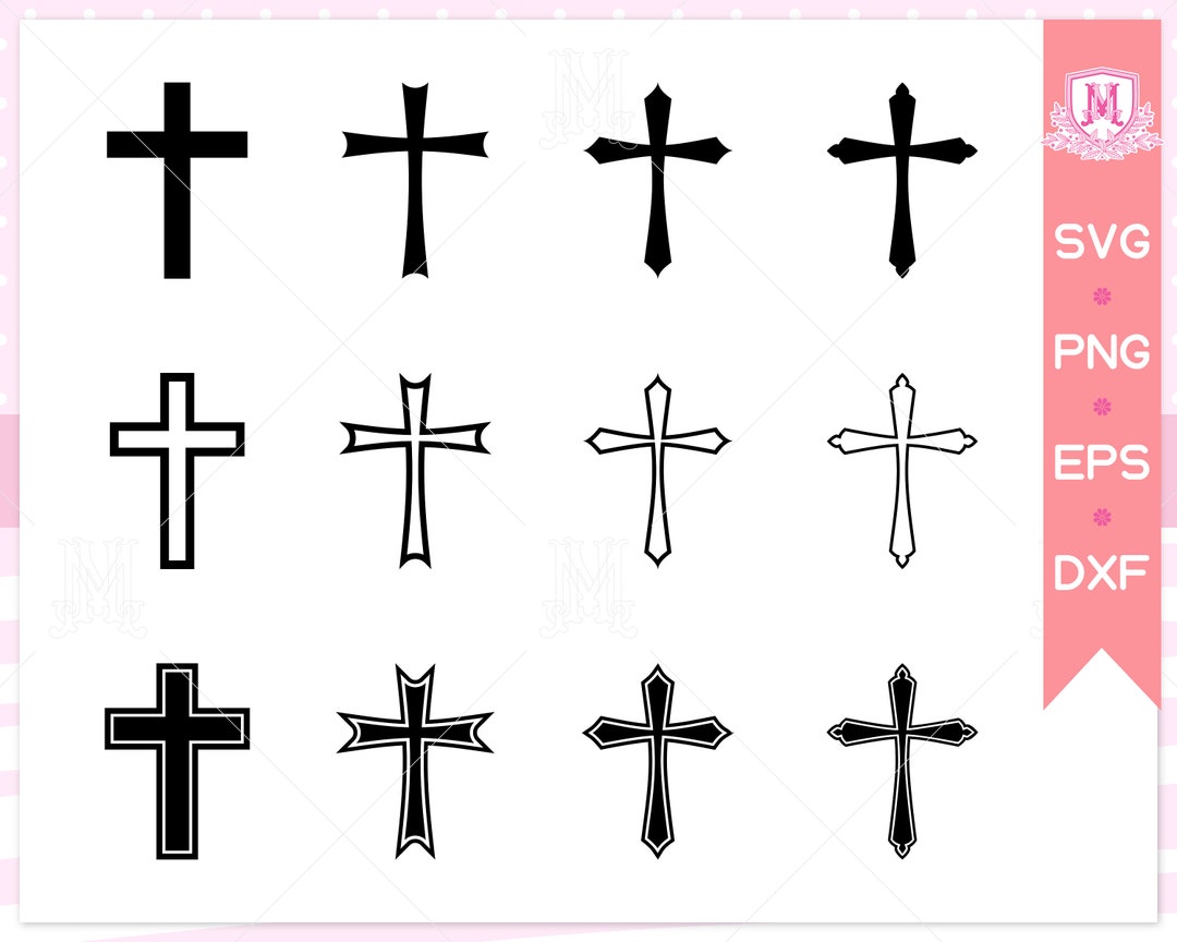 Religion Cross Svg File, Religion Svg, Cross Svg, Religious, Christian ...