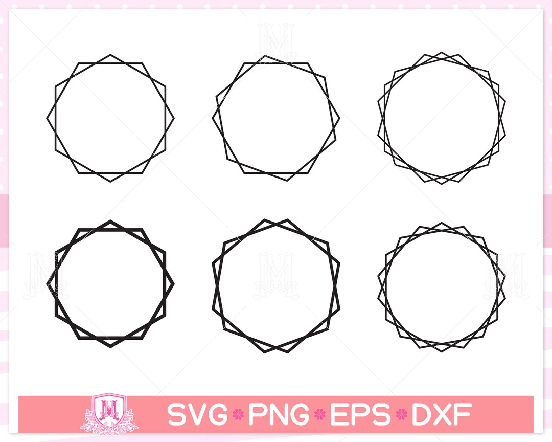 Hexagon Frame Svg File, Hexagon Svg, Sketch Hexagon, Name Frame ...