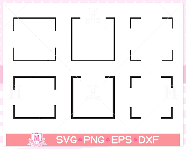 Square Frame Svg File Square Frame Svg Square Svg Frame - Etsy