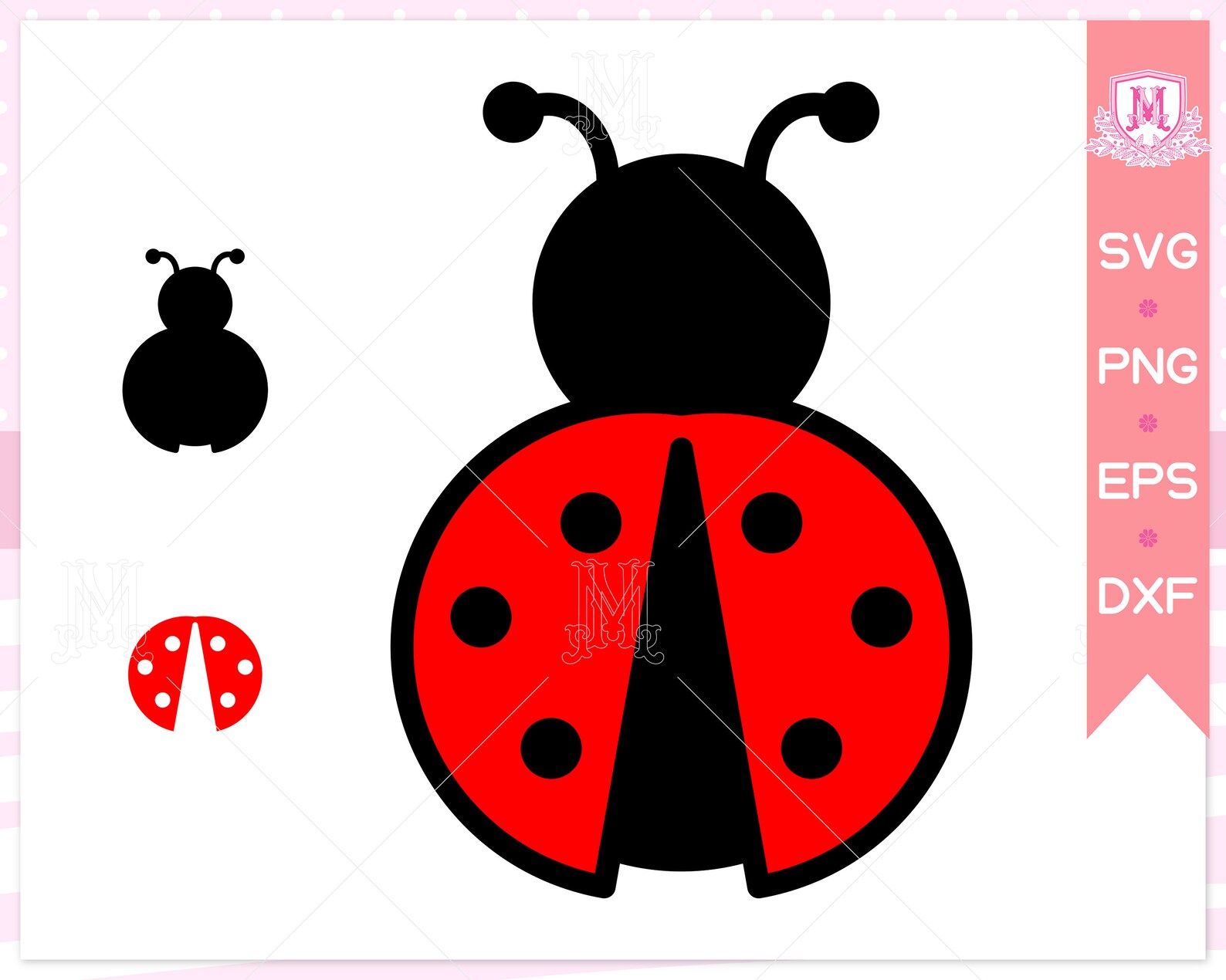 Ladybug svg file Ladybird svg animal svg bug svg Instant | Etsy