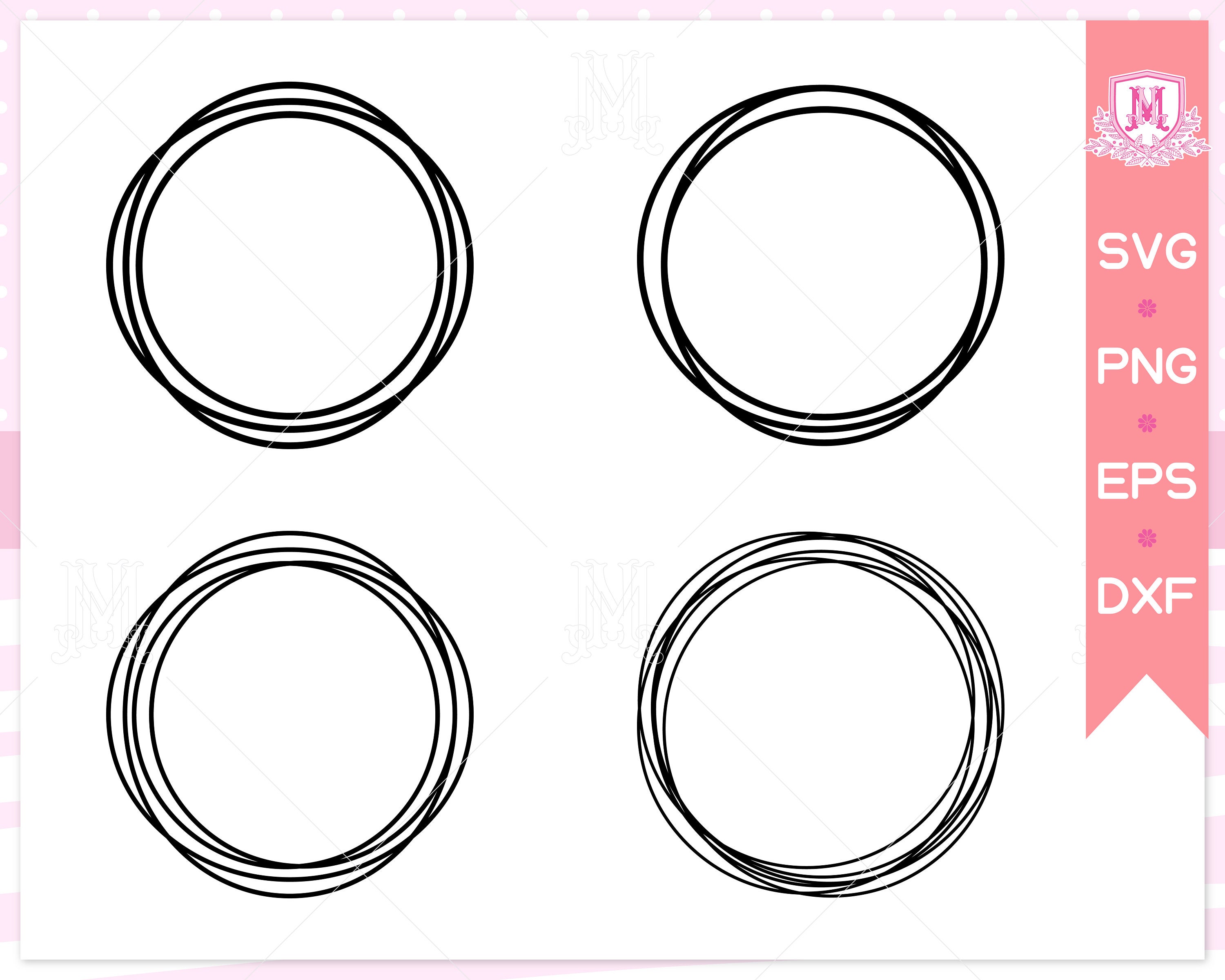 Fichier svg dimage de cercle svg de cercle svg de cercle | Etsy
