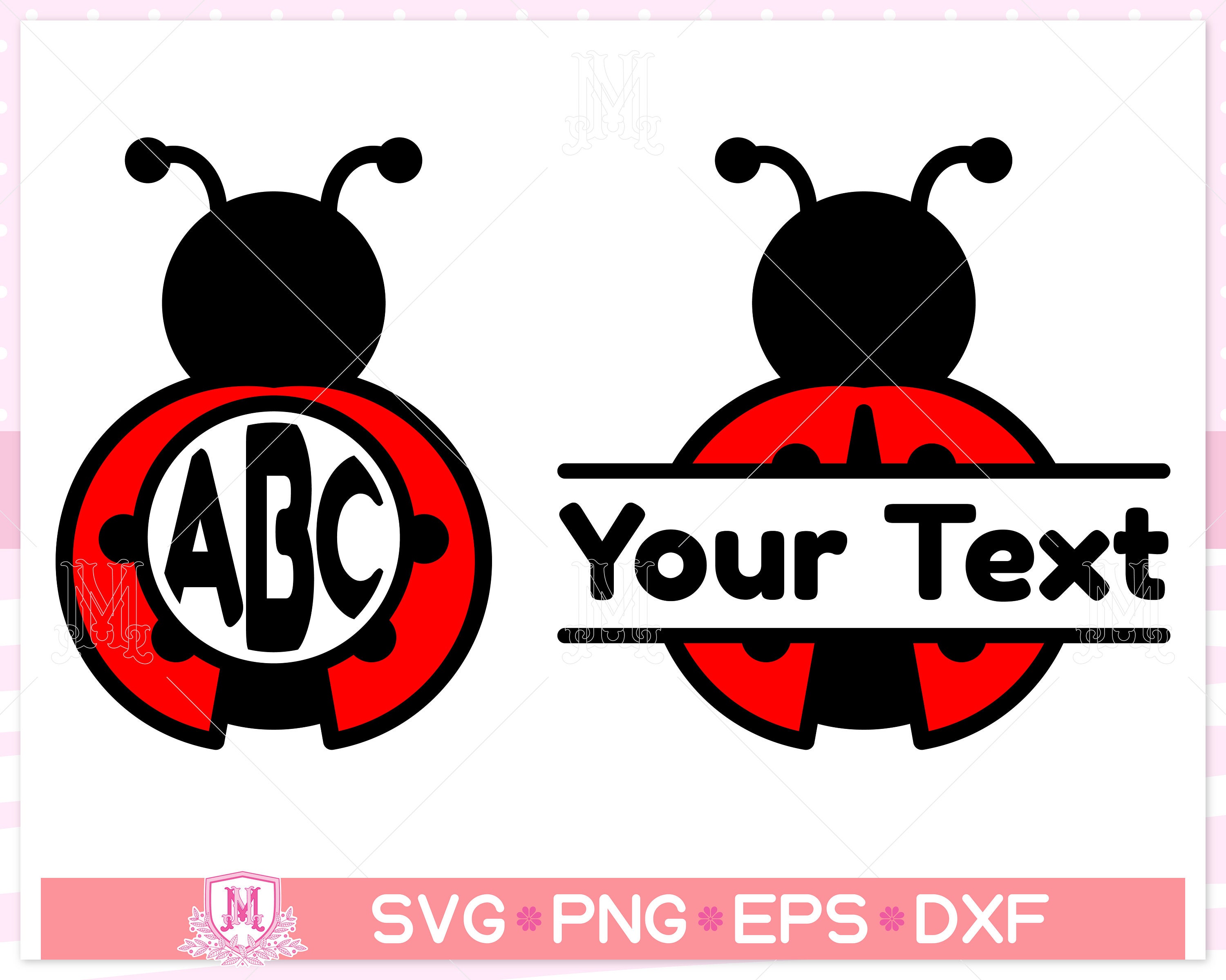 Ladybug Svg File Ladybird Svg Animal Svg Bug Svg Name - Etsy